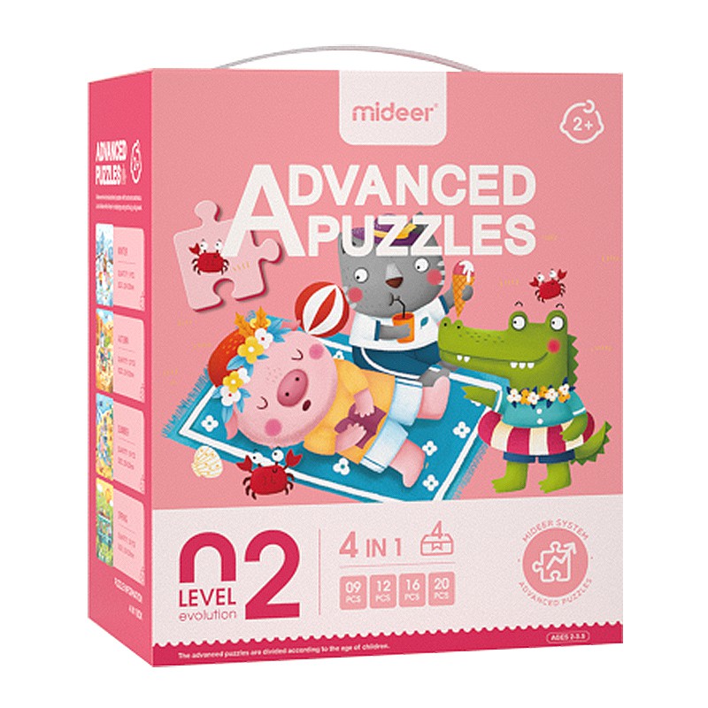 Mideer Advanced Level 2 Puzzle MD3101 | Shopee Philippines