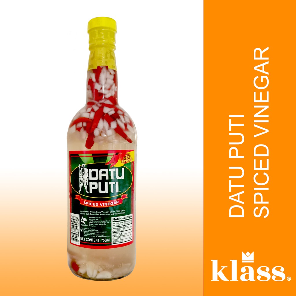 Datu Puti Pinoy Spiced Vinegar 750ml (Filipino) | Shopee Philippines