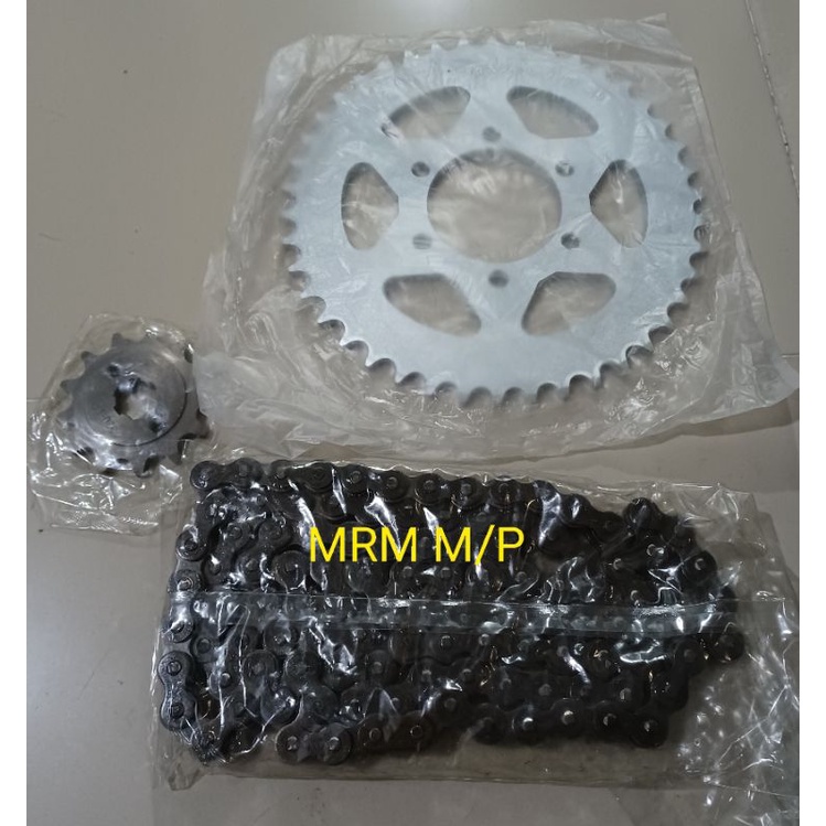 Rusi Sigma 250 Sprocket Set / Chain Set 13/42T 520 | Shopee Philippines