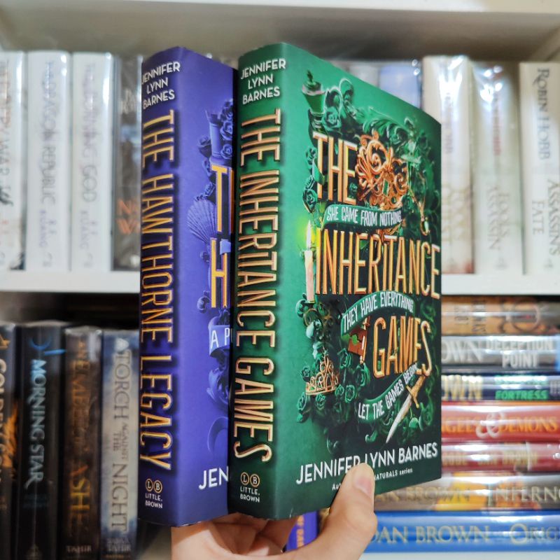 The Inheritance Games and The Hawthorne Legacy by Jennifer Lynn Barnes ...