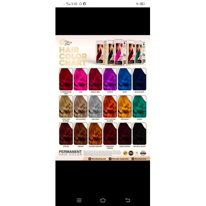 Mary Sun Permanent Hair Color | Shopee Philippines