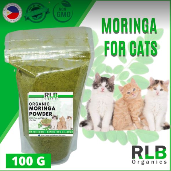 Moringa for Cats (100g) - Organic Pet Supplement Super food | Shopee ...