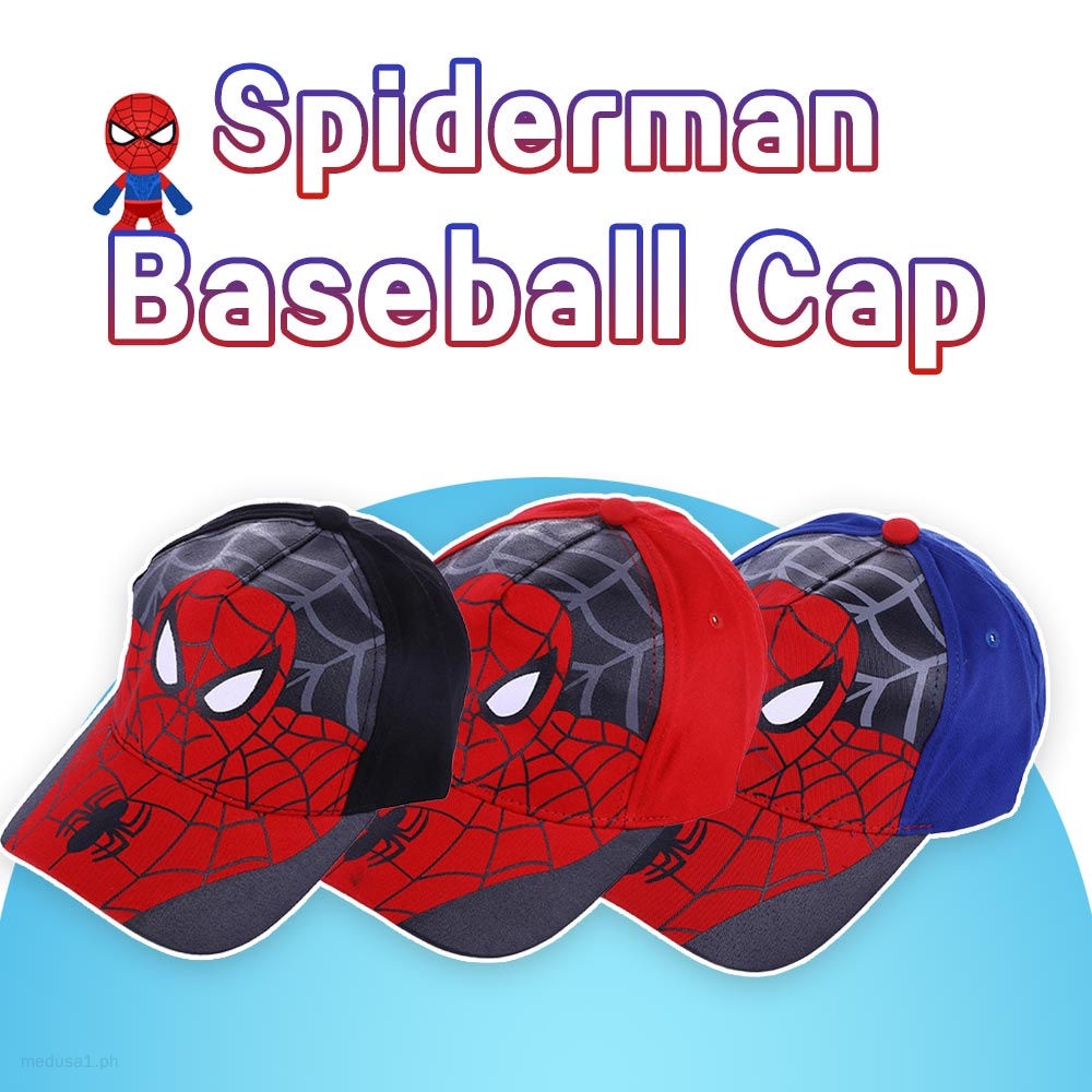 Spiderman Marvel Baseball Cap Adjustable Kids Sun Caps Hip Hop Hat ...