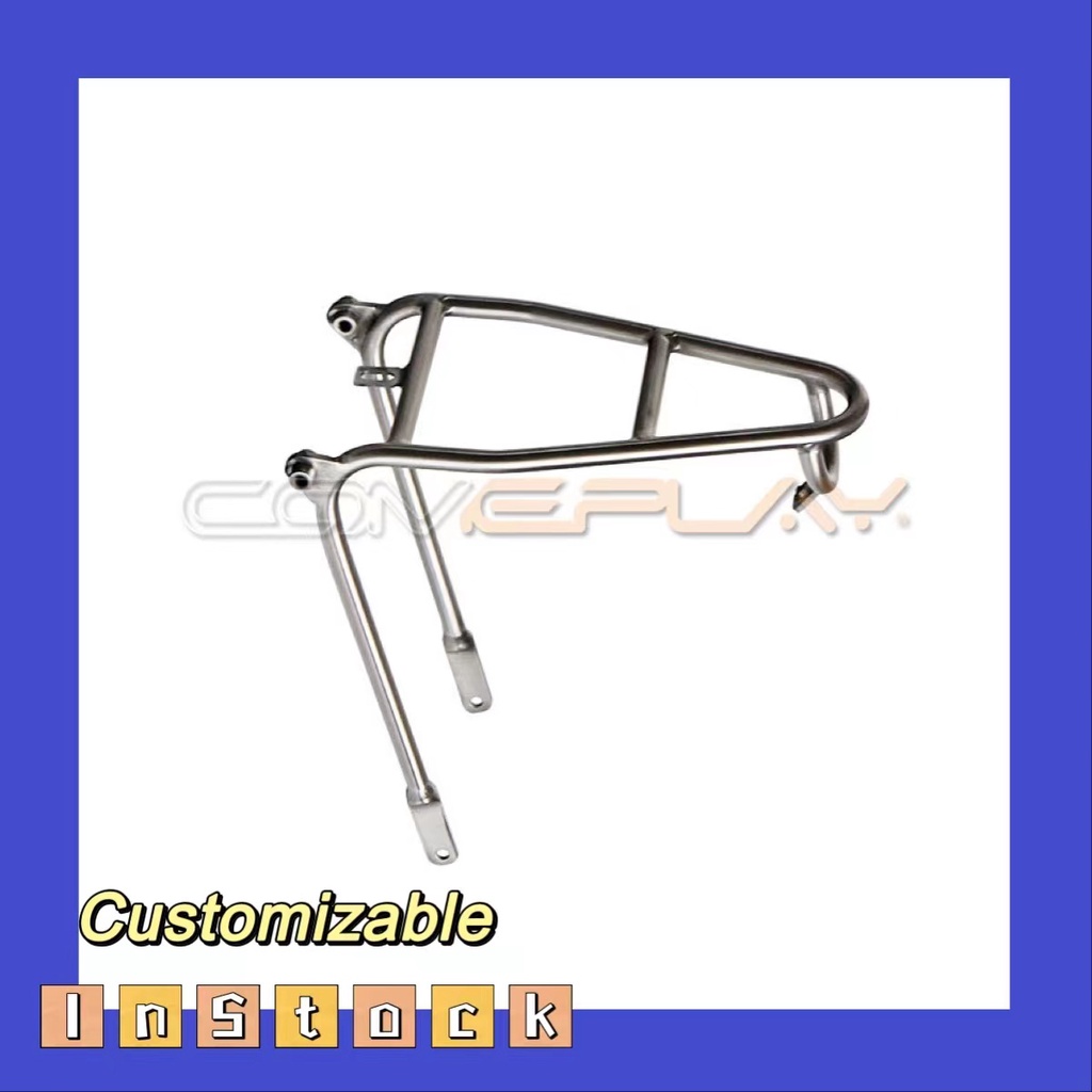[factory direct]COMEPLAY Titanium Rear Q Rack for Brompton/Pike ...