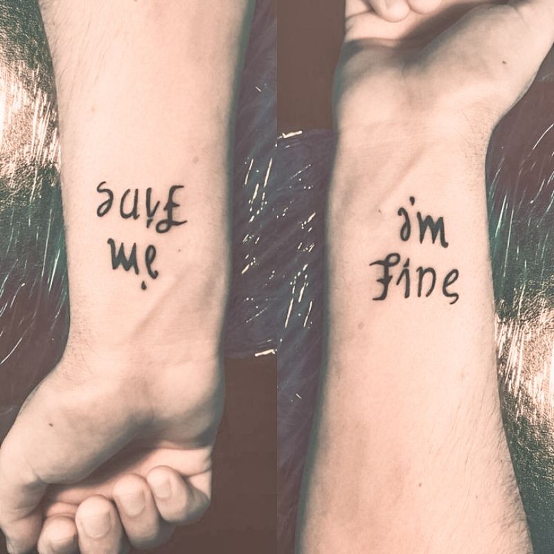 Aesthetic Tattoo Hand Tattoo Mini Size Temporary Tattoo / Minimalist ...