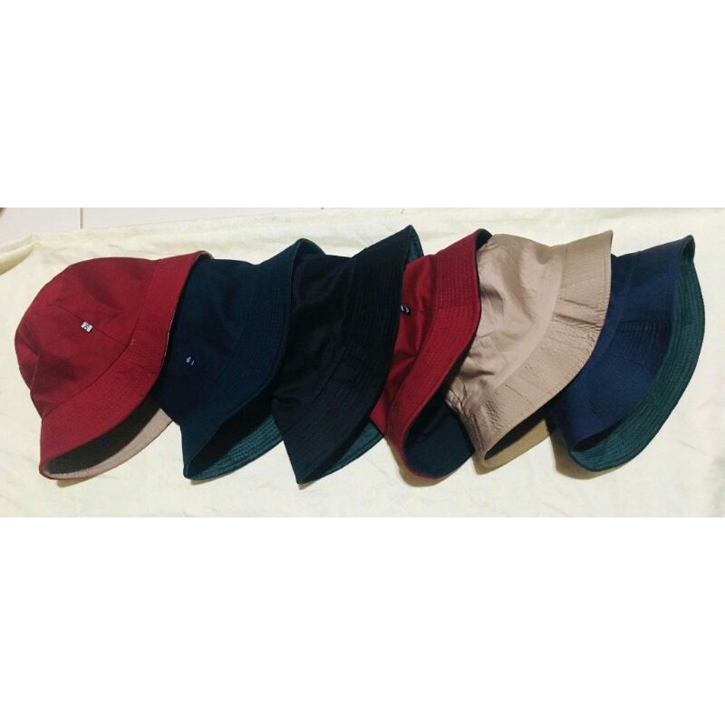 Reversible Plain Bucket Hat ( adults ) | Shopee Philippines