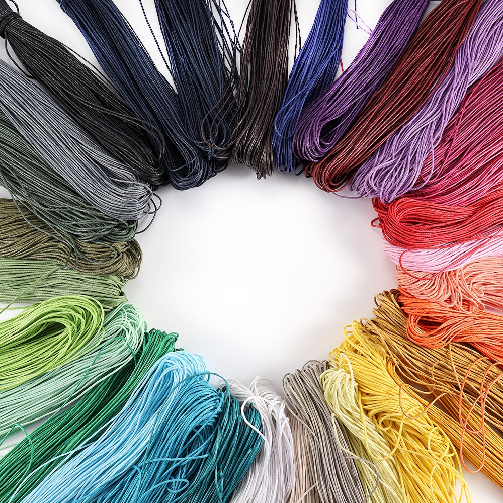 St. Kunkka 66mx1mm Taiwan Wax Thread Beaded Necklace Bracelet Diy ...