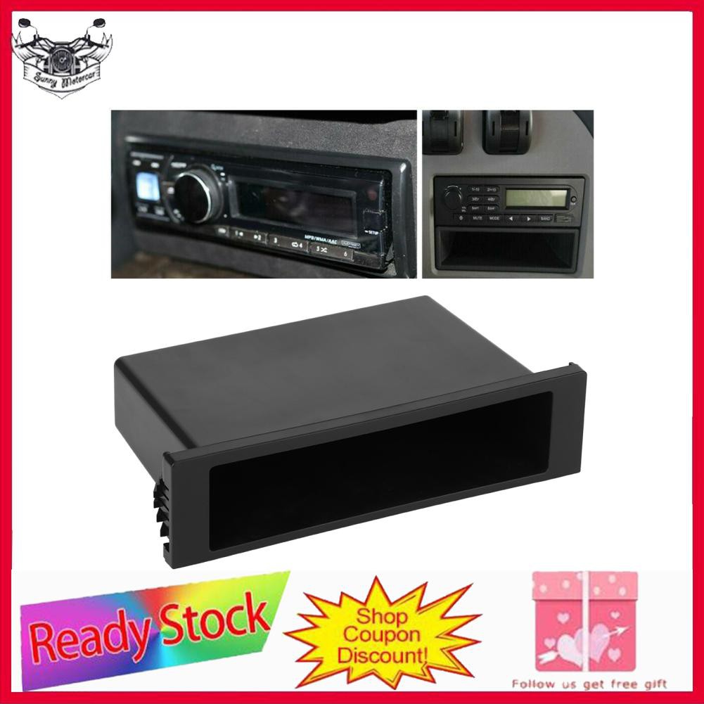 Sunny Radio Storage Box 1Din Car Stereo Pocket Dashboard Case | Shopee ...