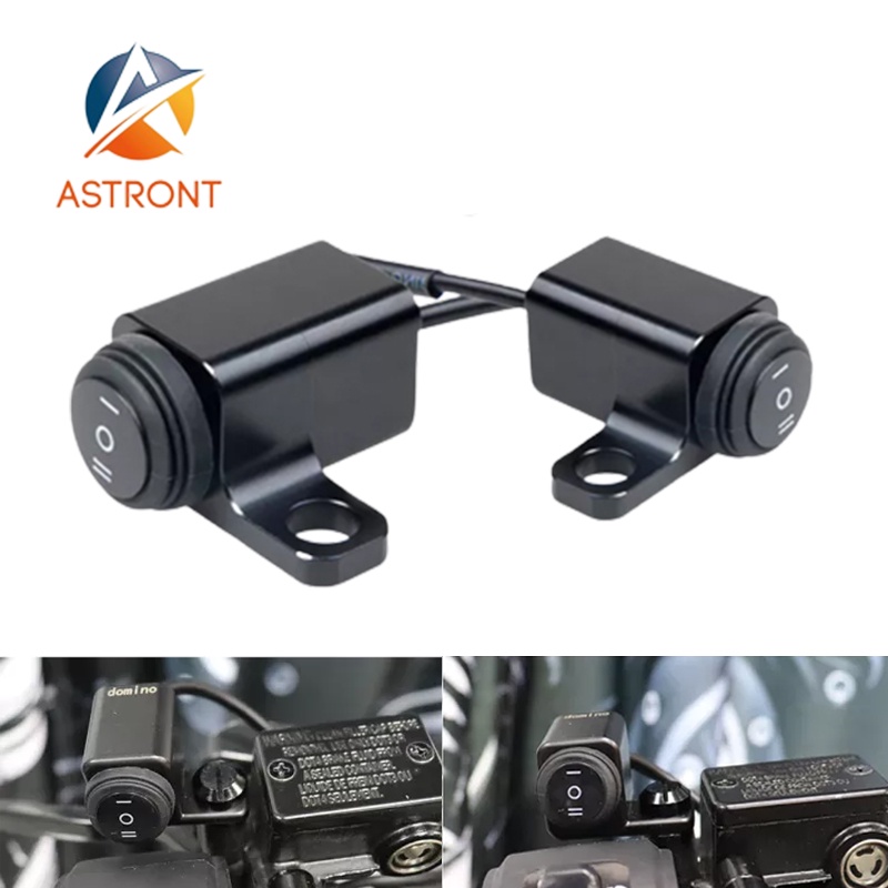 Domino Mini Driving Light Switch Mirror Mount 3 Way Hazard Fog Light ON ...