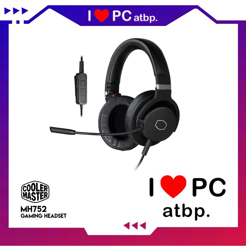 Cooler Master MH752 Gaming Headset (Virtual 7.1, 3.5mm/USB, 40mm ...