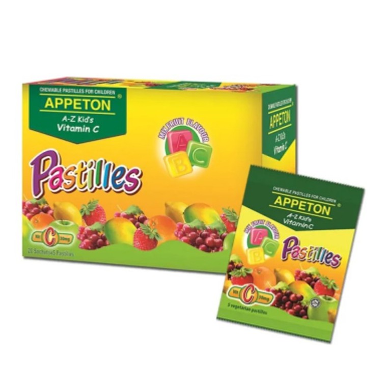 Appeton A-Z Kid's Vitamin C Pastilles (5's/ 20x5's) | Shopee Philippines