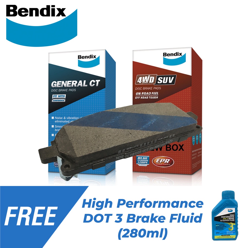 Bendix Brake Pads DB1333 Front Set for Nissan X-Trail and Serena 2003-2009 | Shopee Philippines
