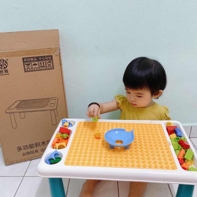 ITEM FOR KIDS/CHILDREN ️Multi-Functions Building Blocks Table 多用途积木桌子 ...