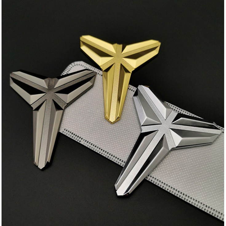 Car Basketball Kobe Black Mamba LOGO 3D Metal Unique Sticker Tail Label ...
