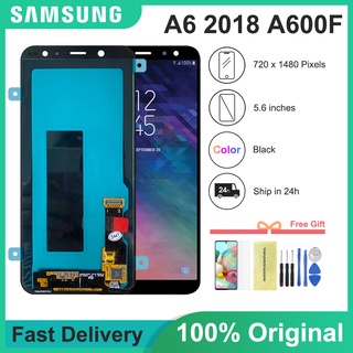 Original For SAMSUNG Galaxy A6 2018 A600 LCD A600F A600FN A600G/DS LCD ...