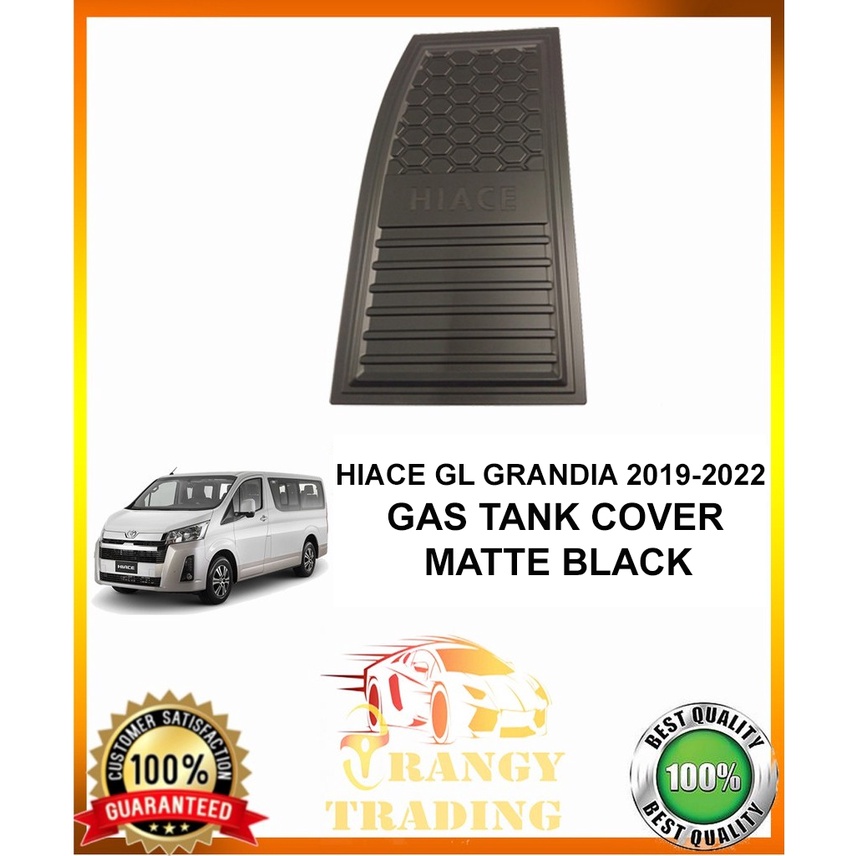 Toyota Hiace GL Grandia 2019 to 2024 Gas Tank cover matte black 2020 ...