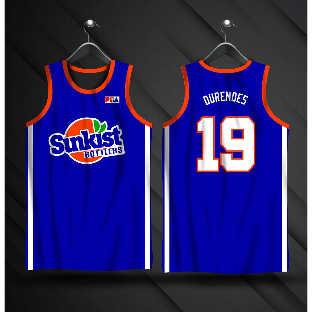 PBA RETRO JERSEY | SUNKIST BOTTLERS KENNETH DUREMDES #19 | FULL ...