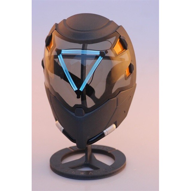Game OW Ana Shrike Skin Masks With LED Ana Luminous Helmet For Cosplay ...