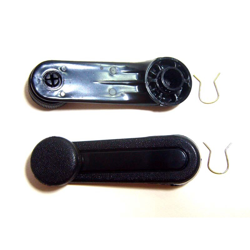 Hand Crank Mirror Door Handle Inner Interior Front Left-Right For 79-87 ...
