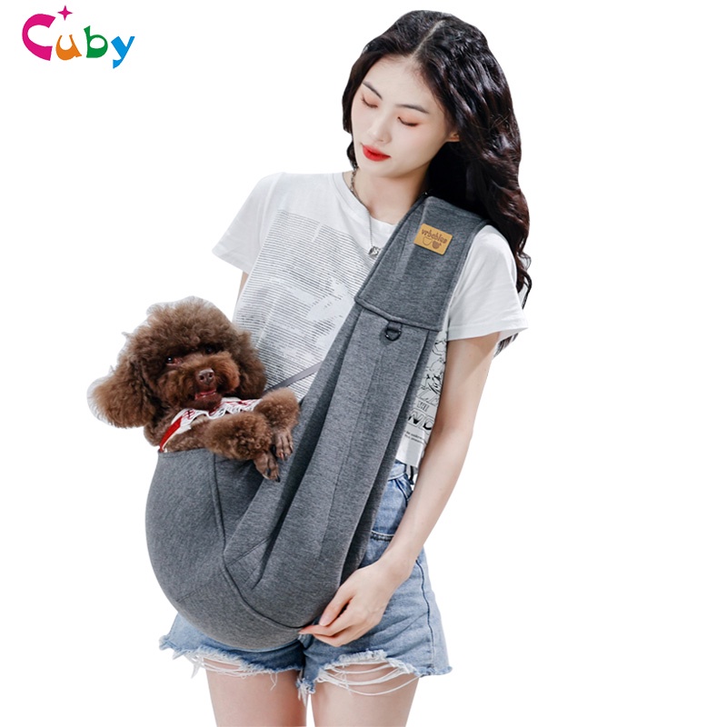 CUBY Dog Carrier Bag Cat Dog Carrier Outdoor Travel Breathable Leg Out ...