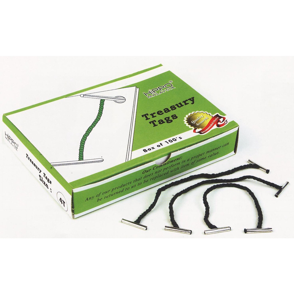 HIPPO TREASURY TAG 4T, 5T, 6T, 7T, 8T, 9T, 10T, 12T tali hijau | Shopee ...