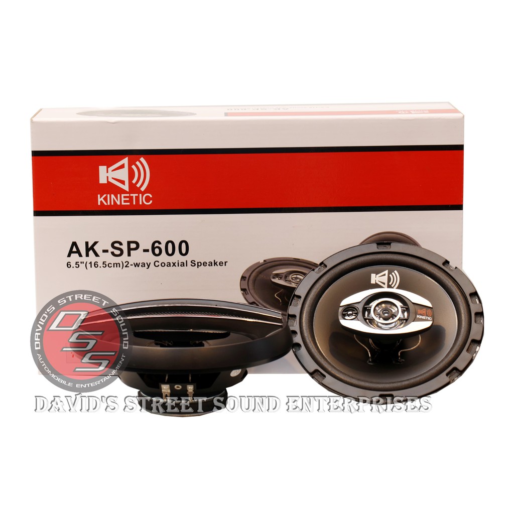 KINETIC AK-SP-600 2-WAY COAXIAL SPEAKER | Shopee Philippines
