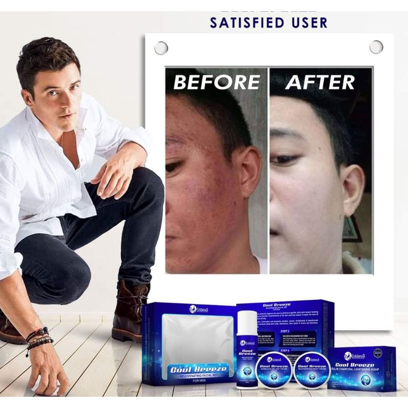 cool breeze rejuvenating set for men | Shopee Philippines