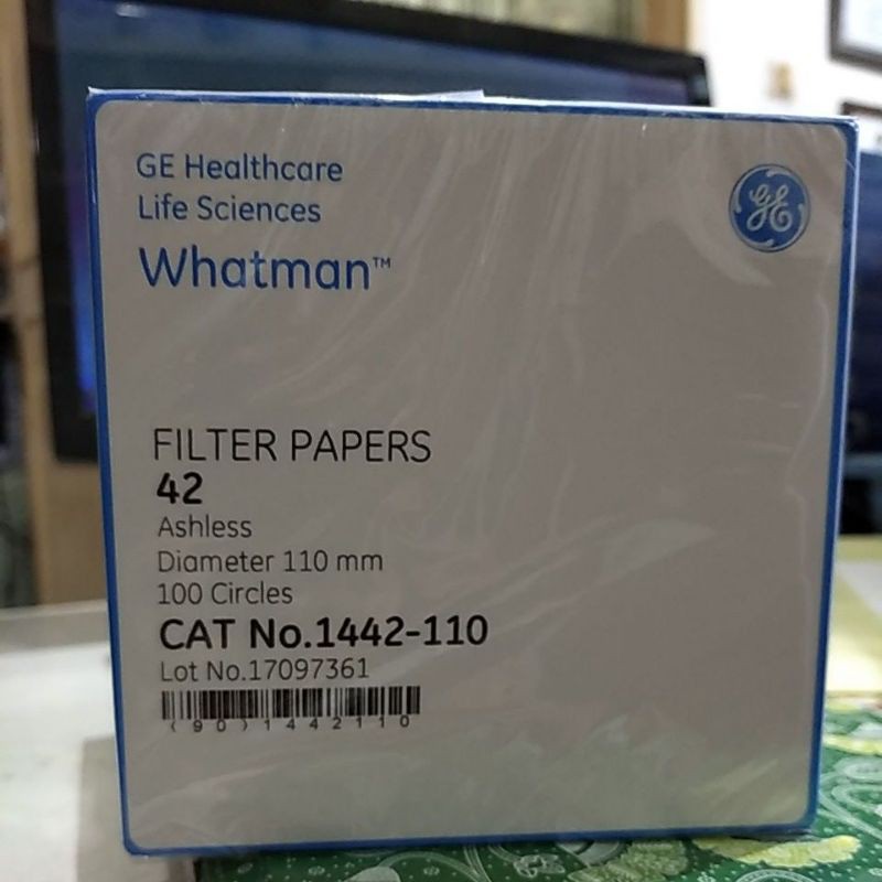 Whatman Filter Paper Dia 110mm No 42 | Shopee Philippines