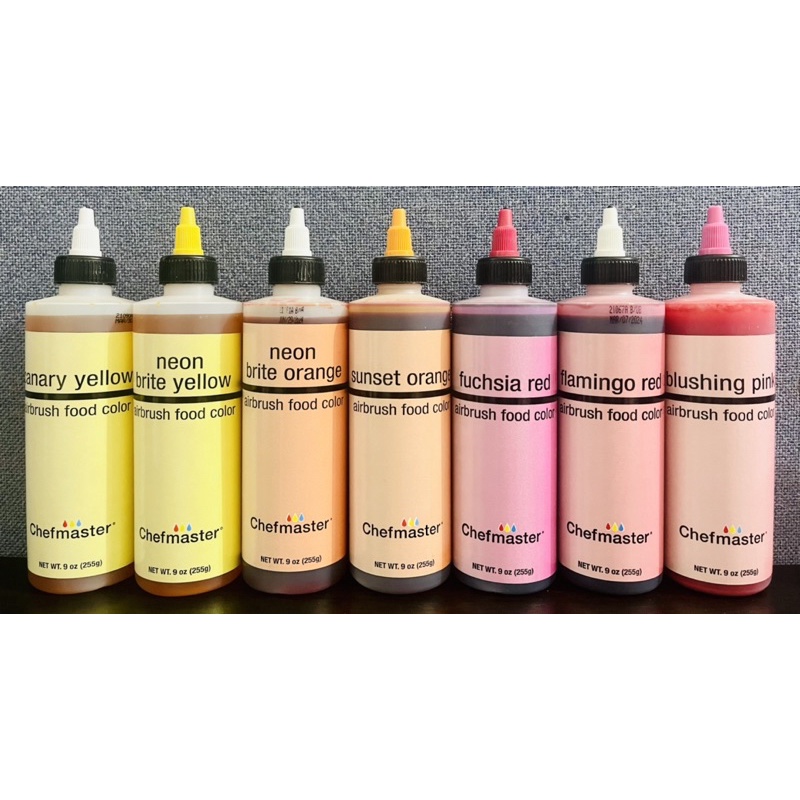 Chefmaster - Airbrush Colors 9oz | Shopee Philippines