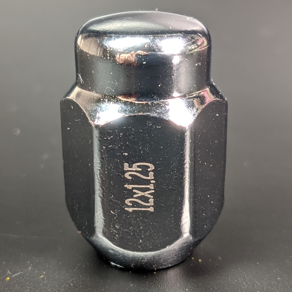 Chrome Hub Nut M12 Fits Nissan 12 MM 1.25 Pitch Wheel Stud | Shopee ...