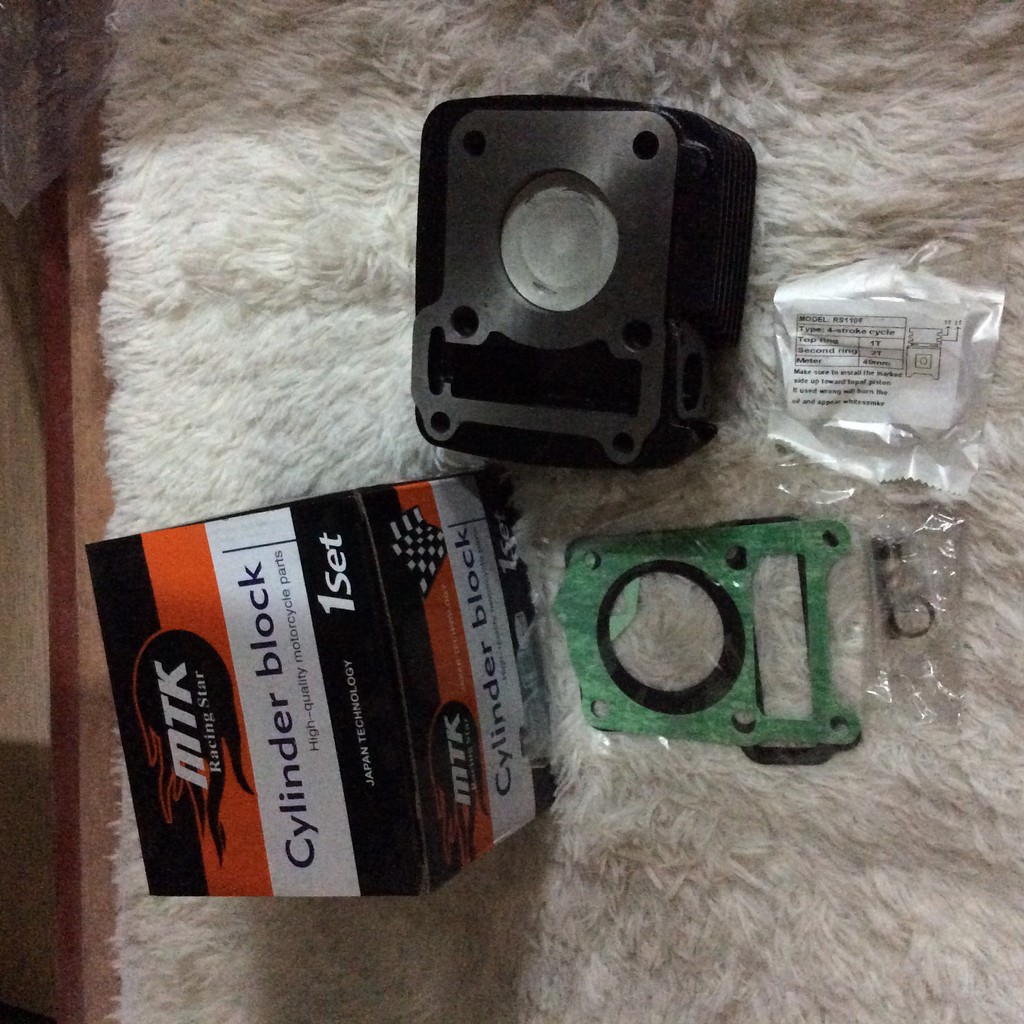 MTK cylinder block for RS110F STD . | Shopee Philippines