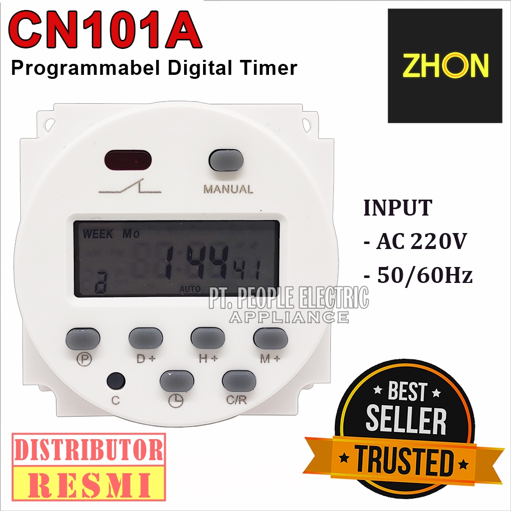 Timer SWITCH DIGITAL CN101A 220VAC TIMER DELAY RELAY | Shopee Philippines