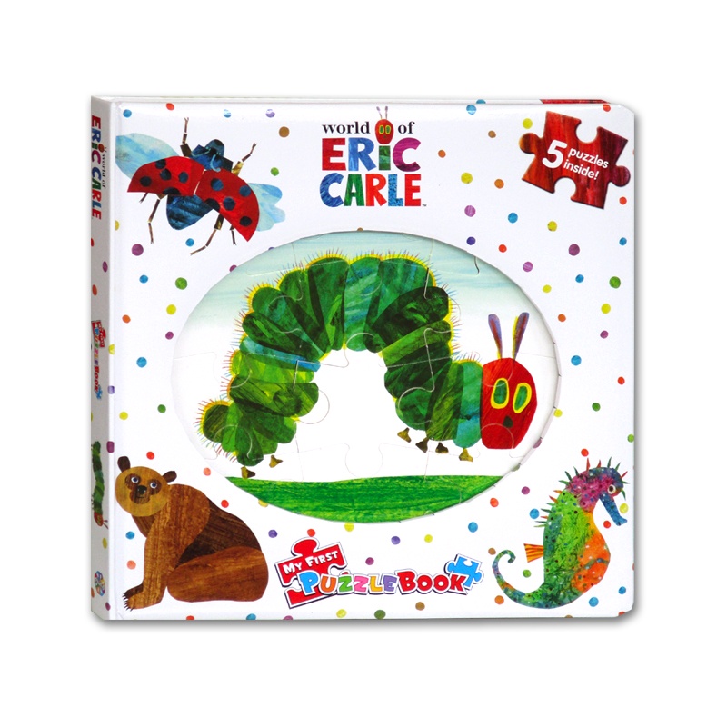 My First Puzzle Book The World of Eric Carle (5 Puzzles Inside!) (KD ...