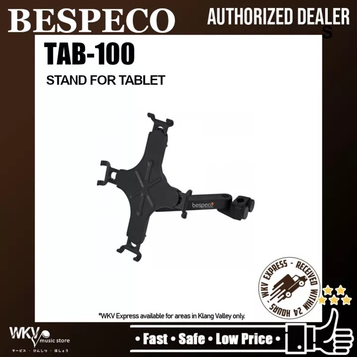 Bespeco TAB100 Tablet Stand ( TAB 100 / TAB-100 ) | Shopee Philippines