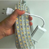 TRI COLOR ( WARM , BLUE , PURPLE ) with Free Plug / 120 LED BULBS PER ...