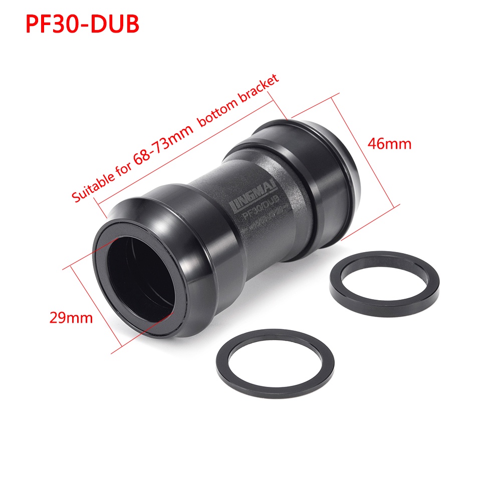 DUB Bottom bracket, for DUB MTB / Road Crank, DUB BSA, PF30, BB30, ITA Compatible with ...