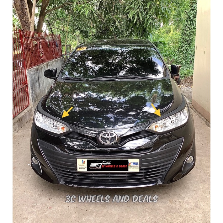 TOYOTA VIOS 2019-2021 GARNISH SET (MATTE BLACK) | Shopee Philippines