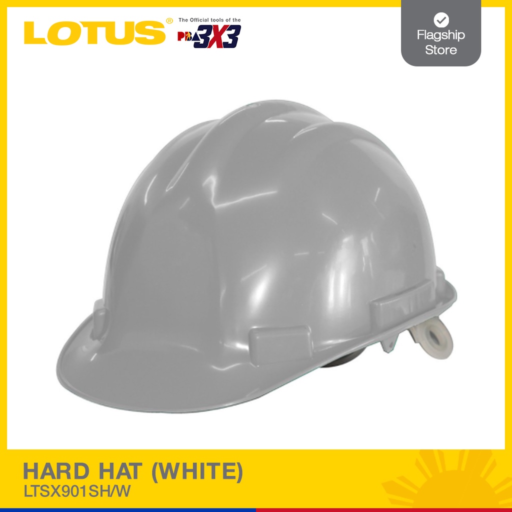 Lotus Hard Hat (White) | LTSX901SH/W - Safety Accessories | Shopee ...