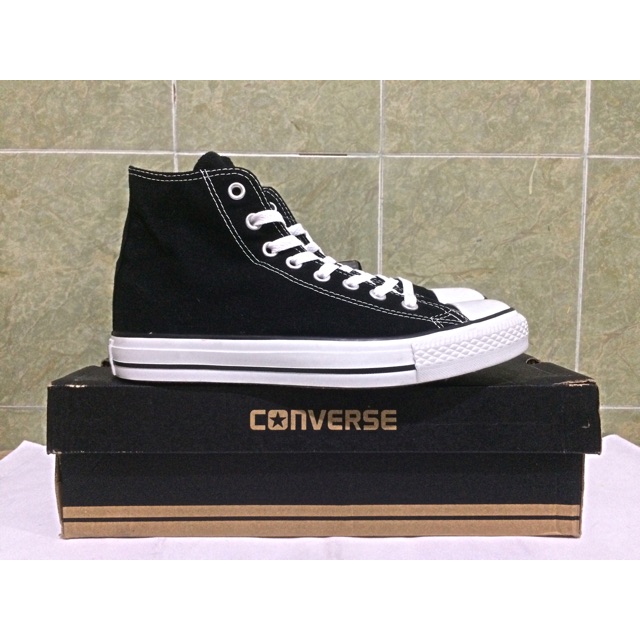 Converse Chuck Taylor All Star HI Black White Original Ex Display ...