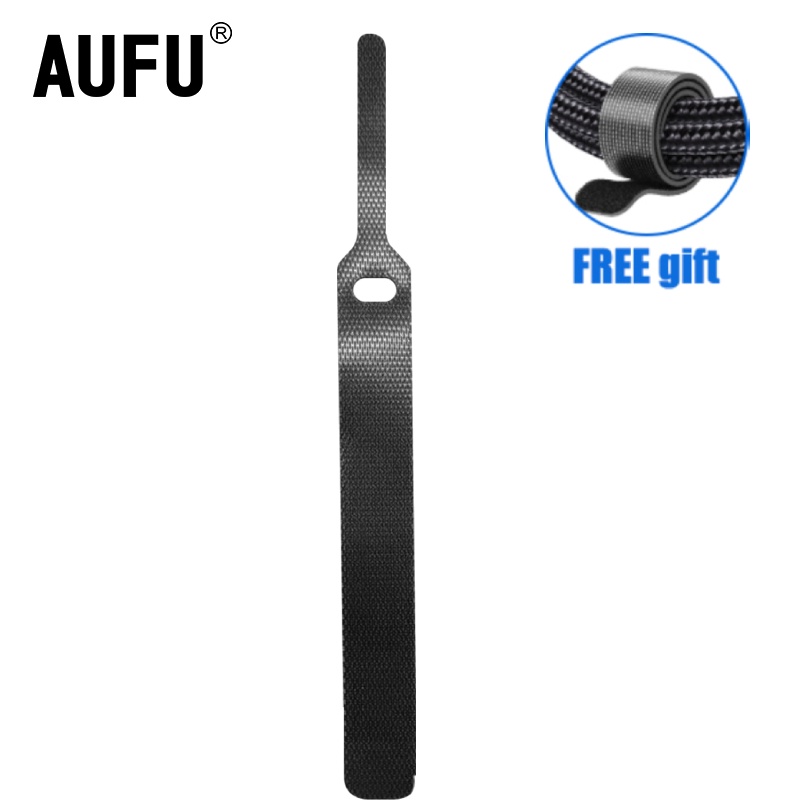 AUFU 1pc Wire Organizer Cable Fastener Velcro Data Strap | Shopee ...