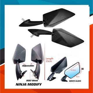 Mirror Ninja Modify 8mm Carbon 3132(Made in Thailand) | Shopee Philippines
