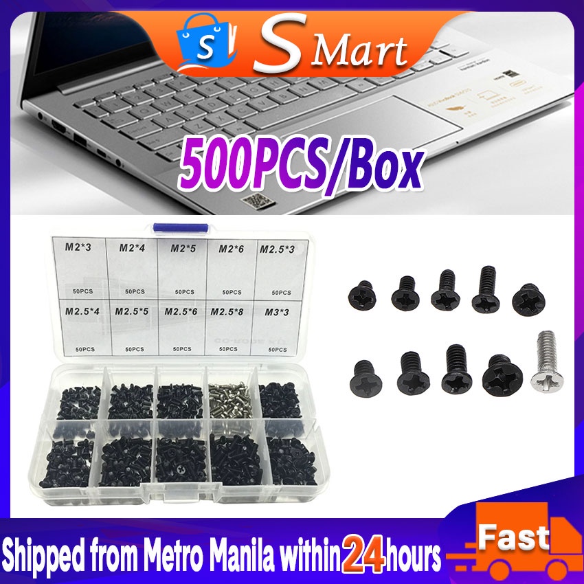M2 M3 Screw Set KM2 Machine Laptop Screw Flat Head For Repair Computer ...