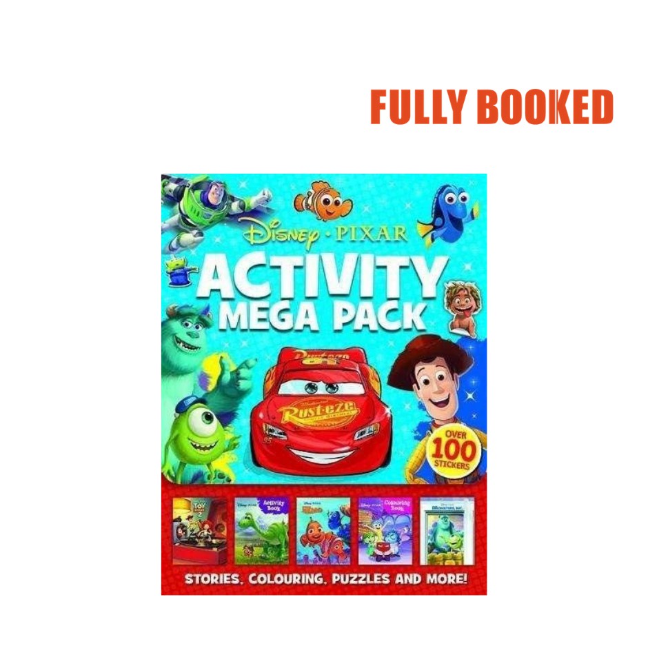 Disney Pixar - Mixed: Activity Mega Pack (Paperback) | Shopee Philippines