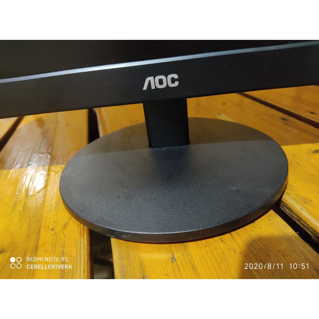 AOC 21.5 INCHES LED MONITOR E2270SWN USED | Shopee Philippines