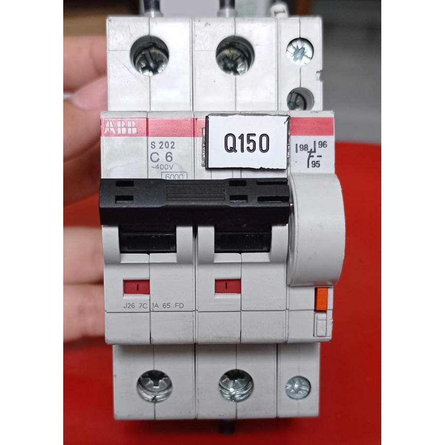ABB S202-C6 Circuit Breaker 6 AMP 2 Pole | Shopee Philippines