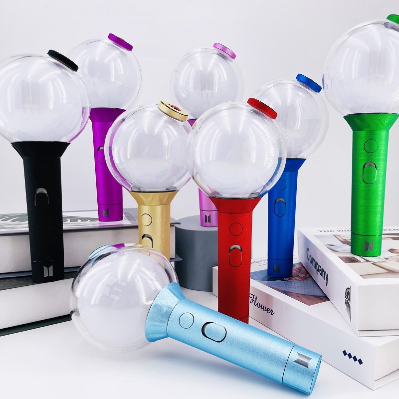 BTS OFFICIAL Special Edition LIGHTSTICK Glitter Powder Sticker ARMY ...
