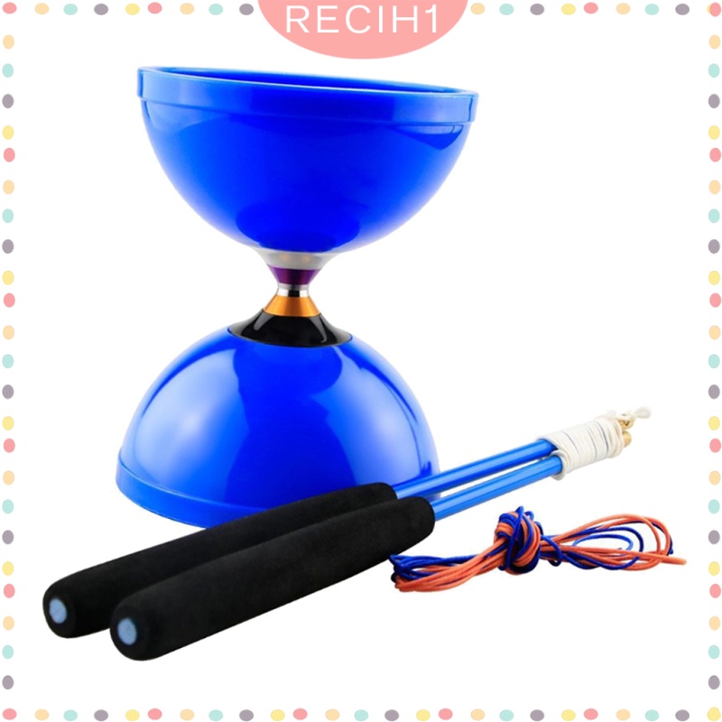 Chinese Diabolo Toy with Triple Bearing and Two Handsticks Fast Idle ...