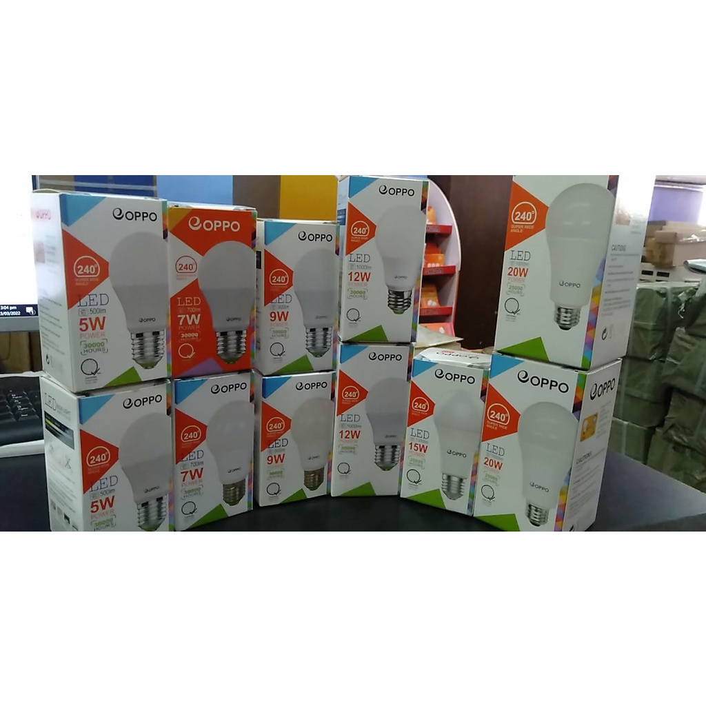 Shutaelectrical Oppo Led Bulb Light Warm and Nature White Temperature ...