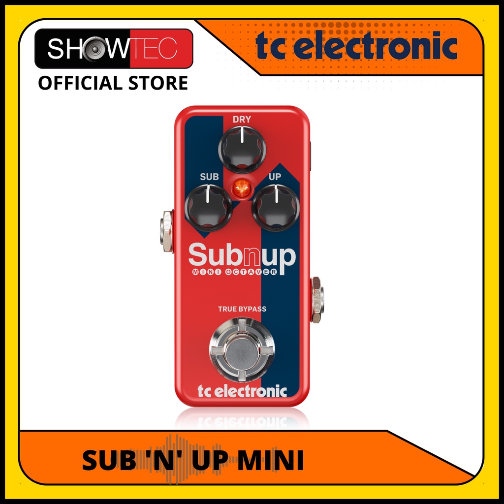 TC Electronic SUB ‘N’ UP MINI OCTAVER Next-Generation Polyphonic Octave ...