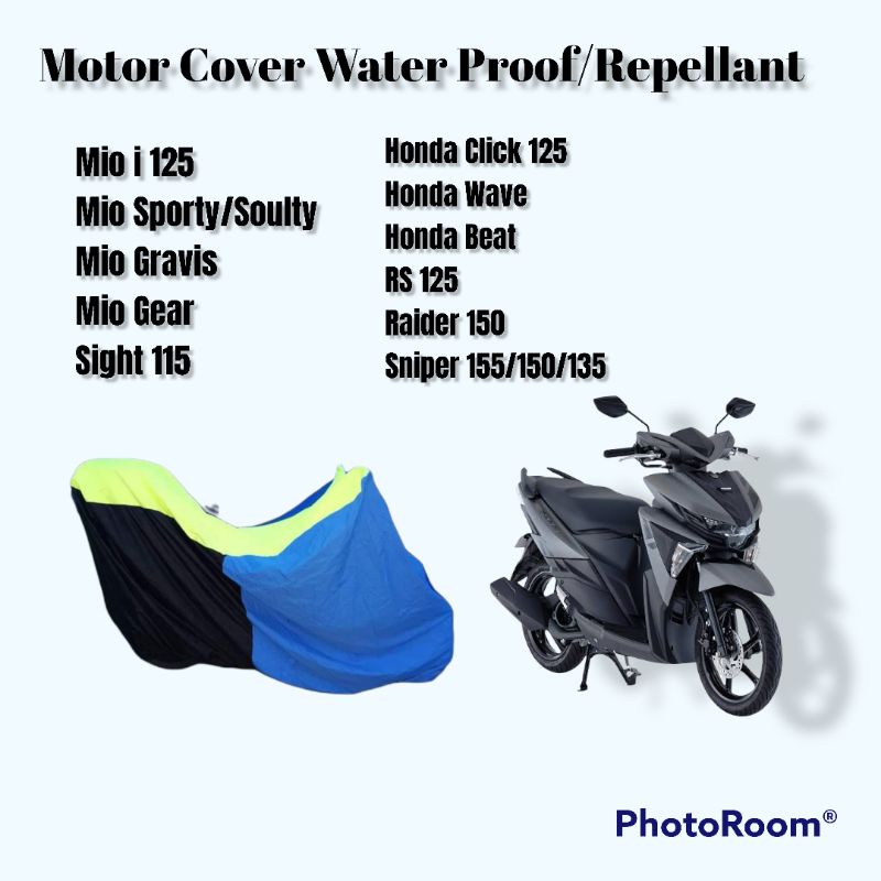 MOTOR COVER FOR MIO / CLICK / BEAT / SNIPER / RAIDER / RUSI 125 / SYM ...